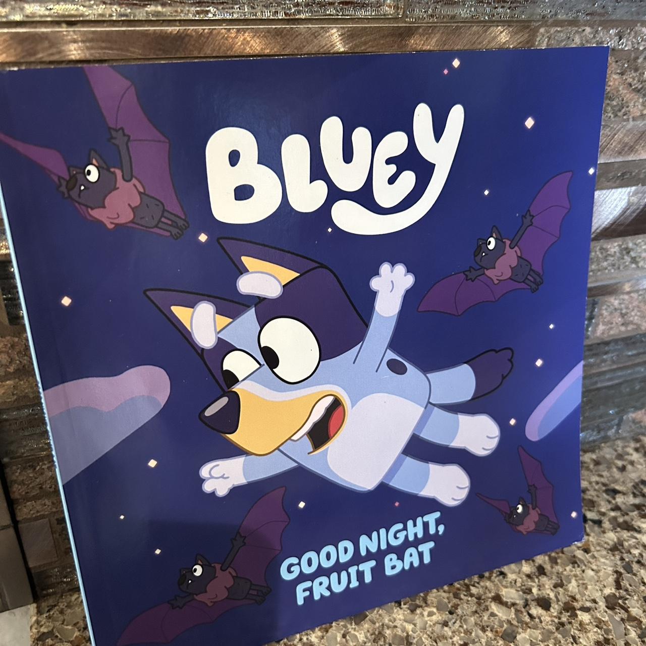 Bluey Good Night, Fruit Bat book #Bluey #KidsBook | Depop