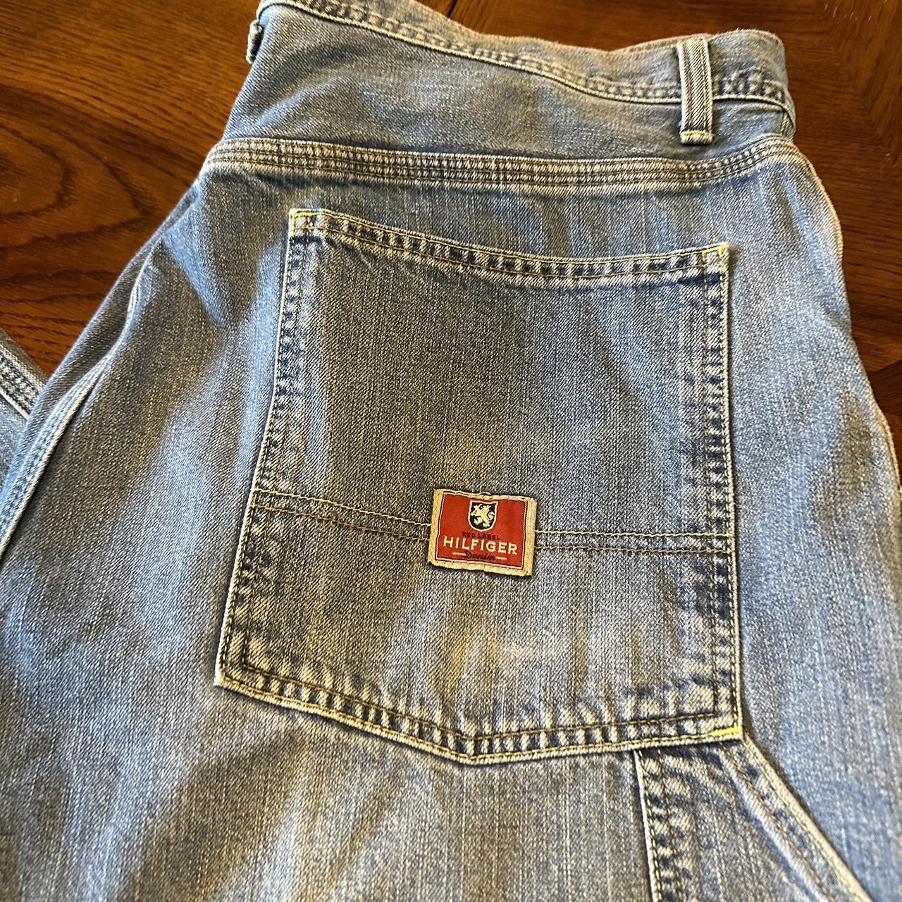 Tommy Hilfiger Red Label Blue Carpenter Fit Straight... - Depop