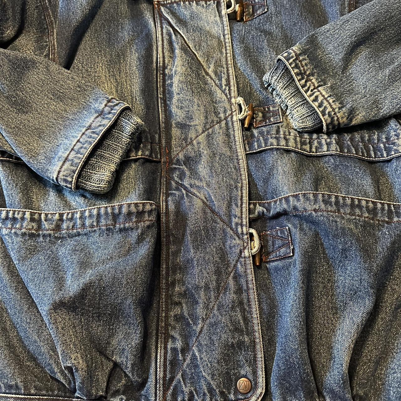 Vintage ANDY JOHNS 1980's Denim Cotton Jacket-... - Depop