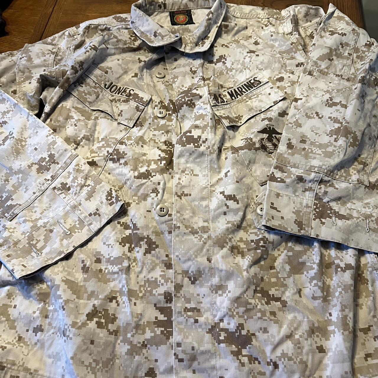 USMC jacket-medium Good, used condition - Depop