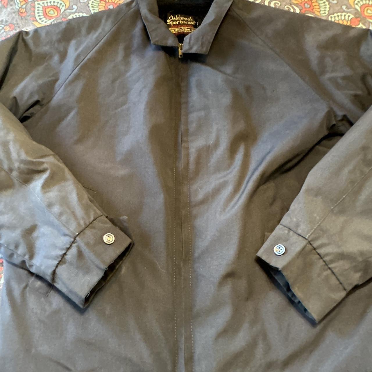 Vintage Retro Sears men’s workwear, blue fur lined... - Depop