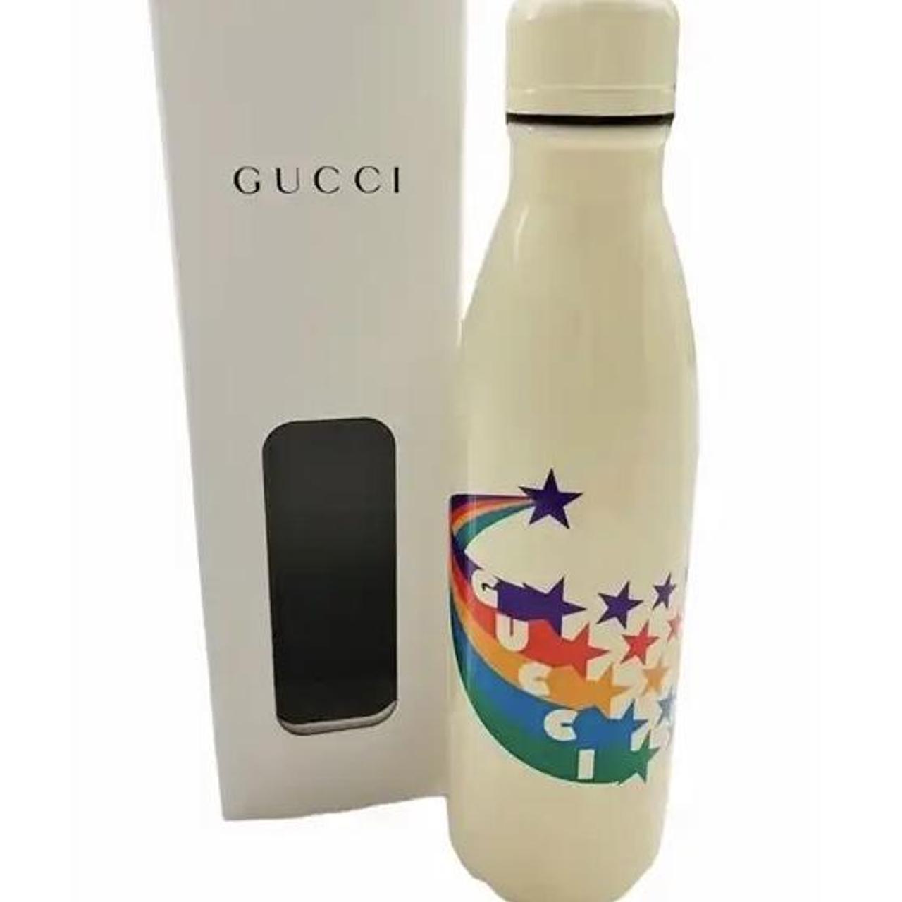 Gucci Rainbow Star Print Water Bottle Tumbler - Depop