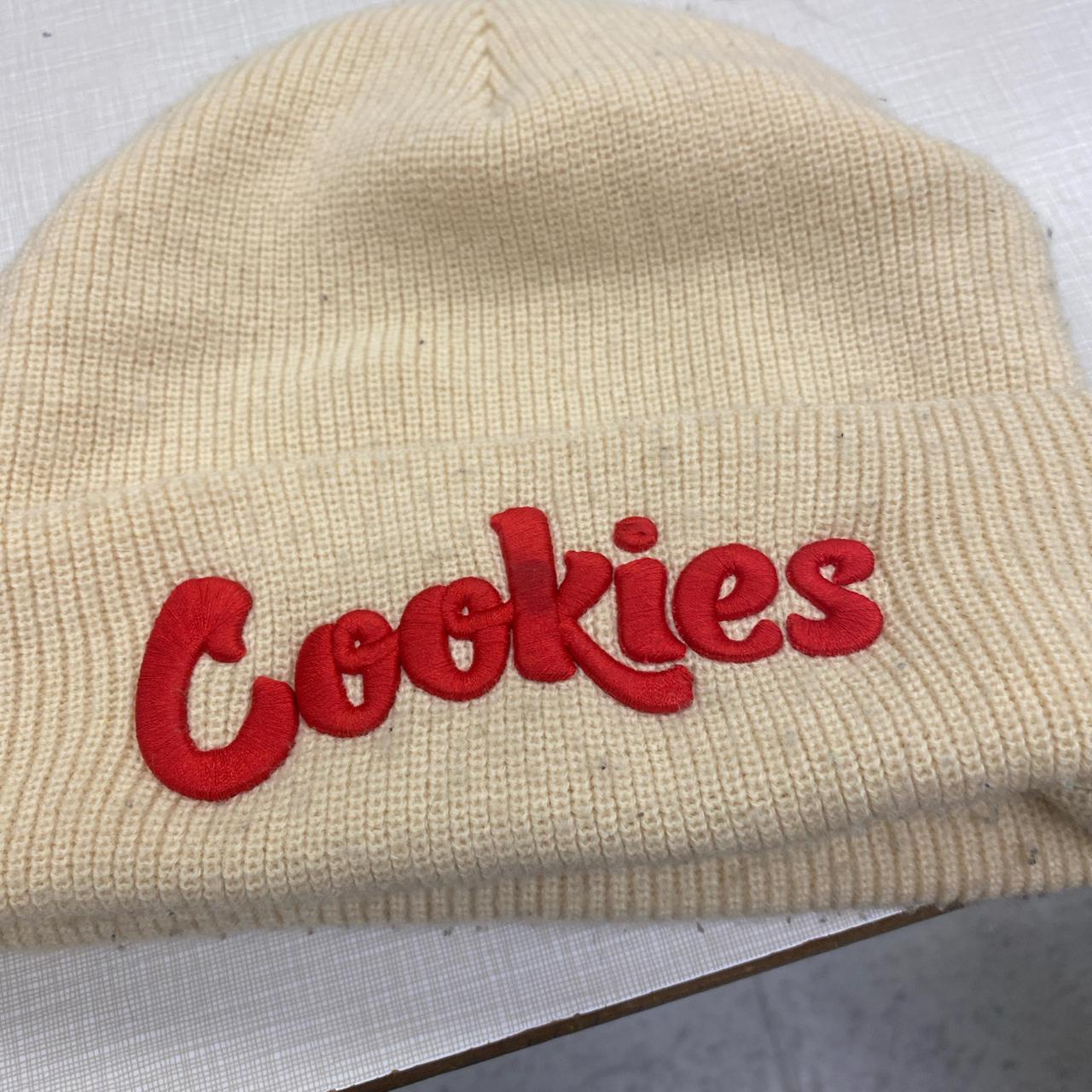 Cookies cream and red beanie bought it for 50 | Depop