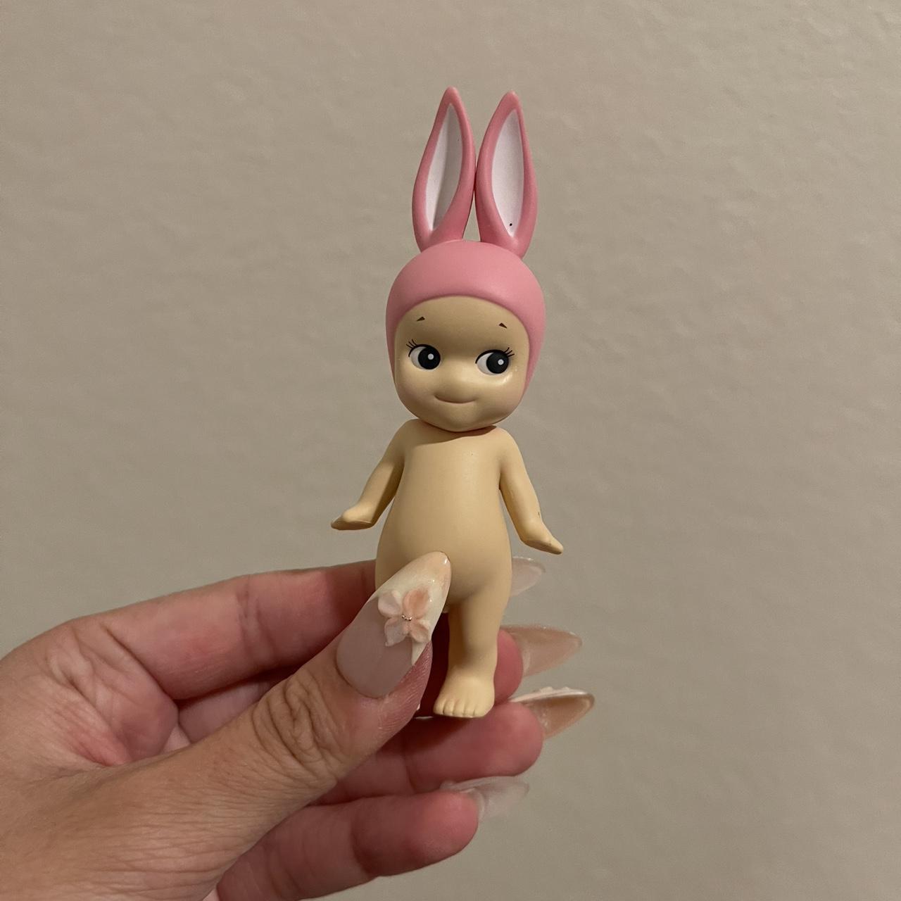 brand new sonny angel animal series 1 pink rabbit!!... | Depop