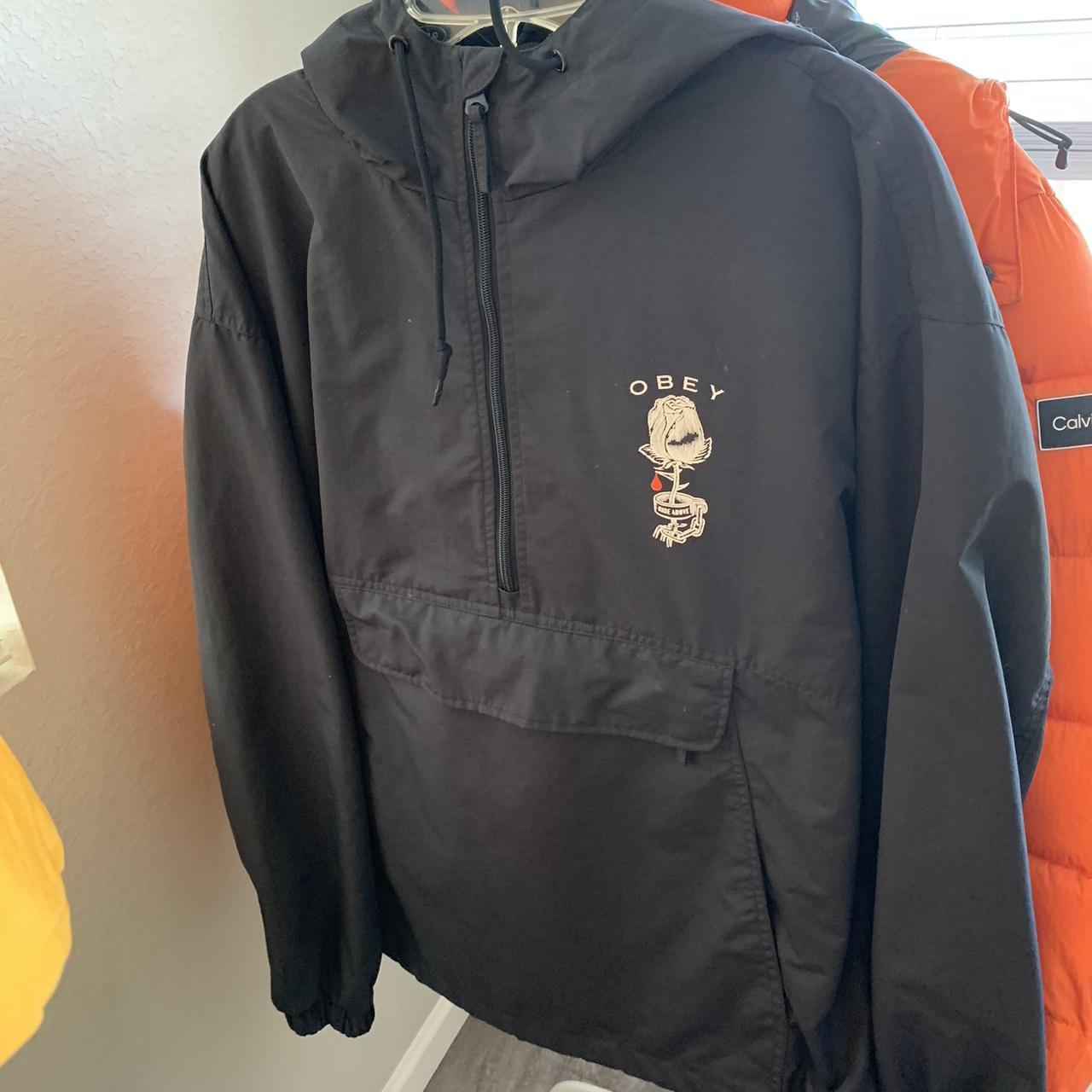 Obey jacket - Depop