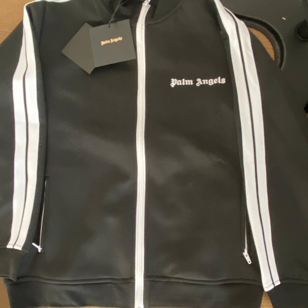 Palm angels track top Comes with all tags and qr code - Depop