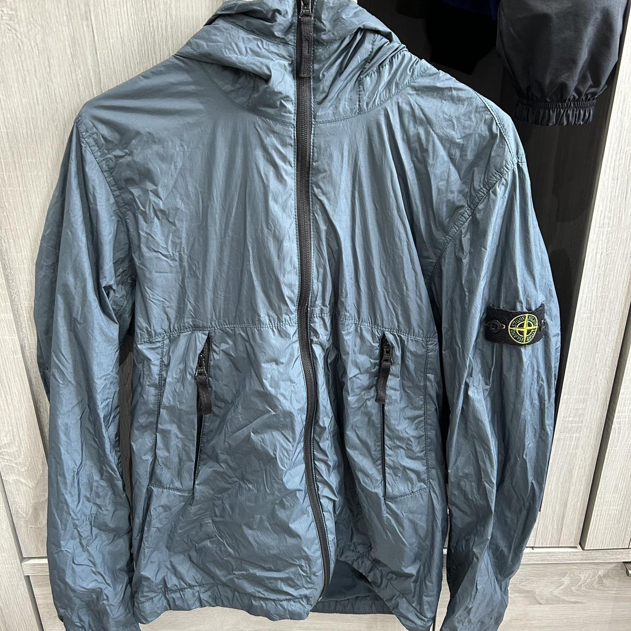 Boys stone island windbreaker jacket - age 14 - Depop