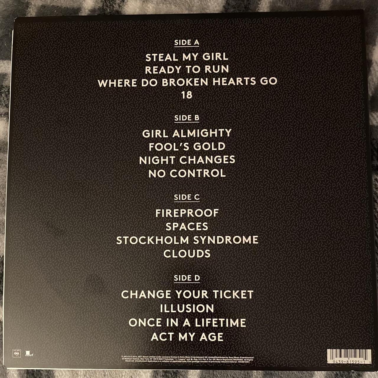 One Direction Four (Red Vinyl). - Depop