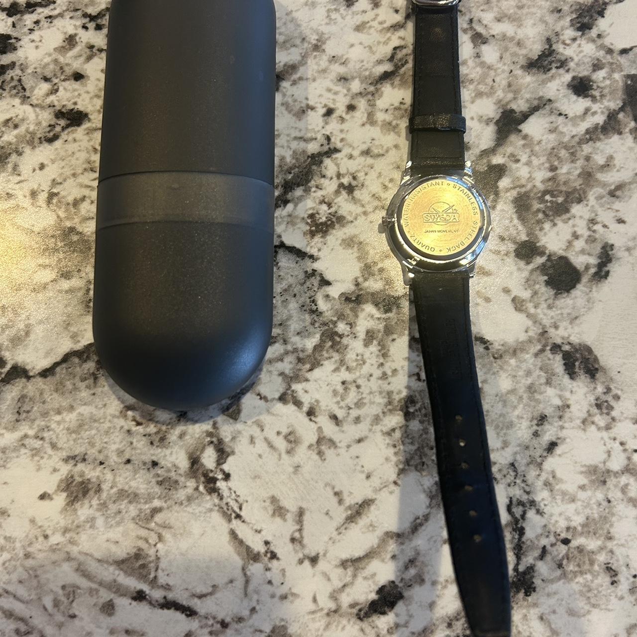 Coca-Cola Men's Black and White Watch | Depop