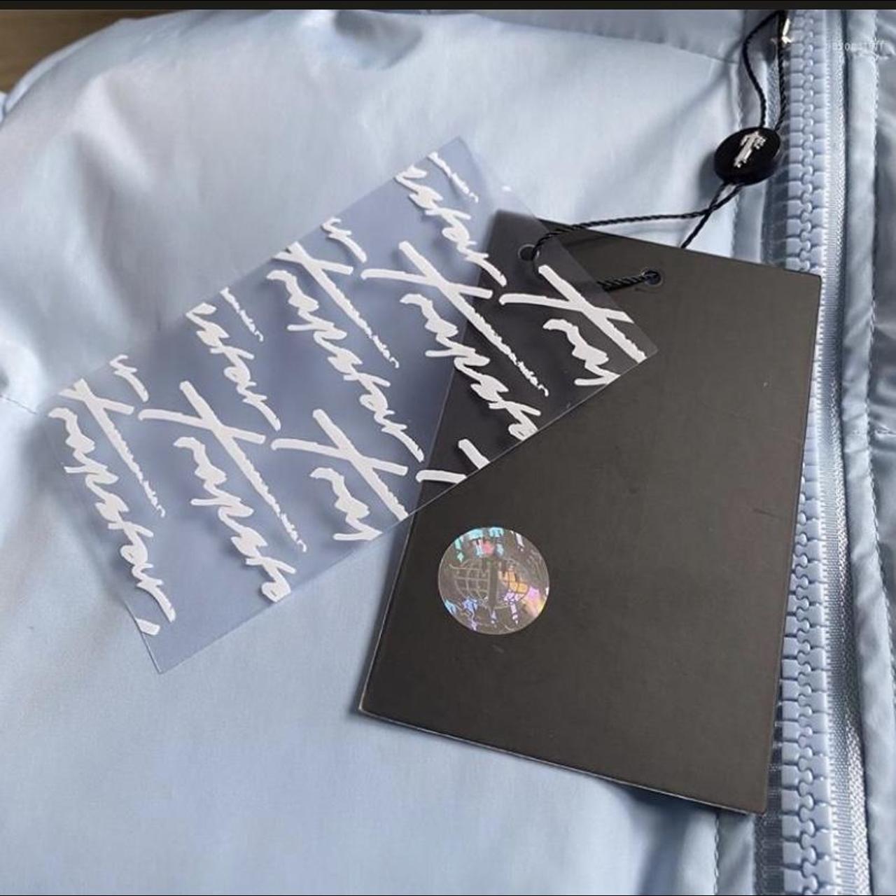 Baby blue trapstar jacket | Depop