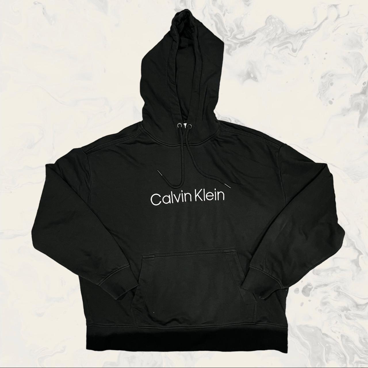 Relaxed Fit Calvin Klein Hoodie 📏 Size: XL 🔥 In... - Depop