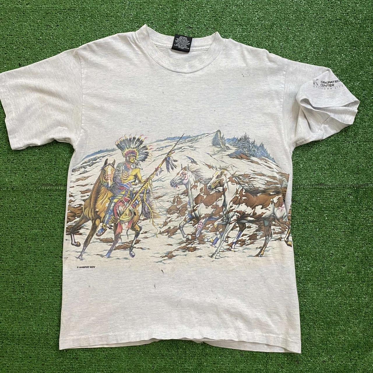 Native Men's multi T-shirt | Depop