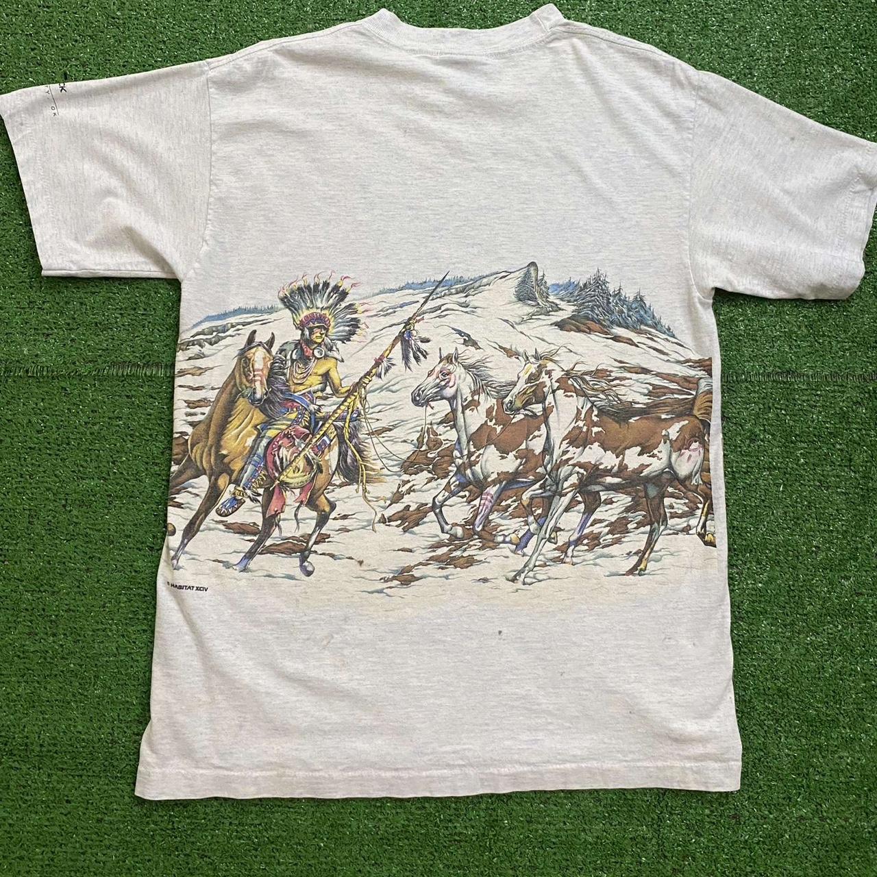 Native Men's multi T-shirt | Depop