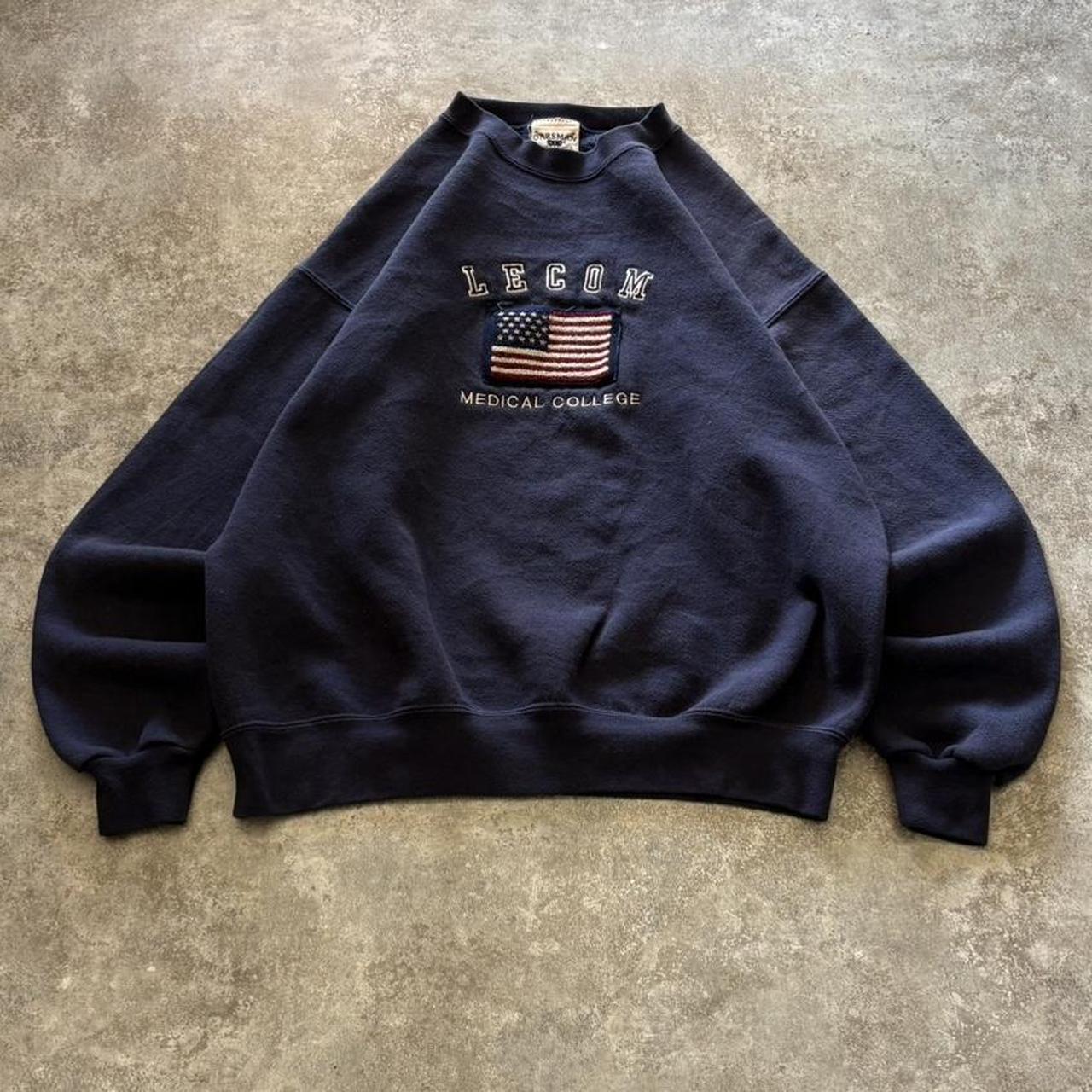 Vintage 90’s Embroidered Lecom Medical School USA... | Depop
