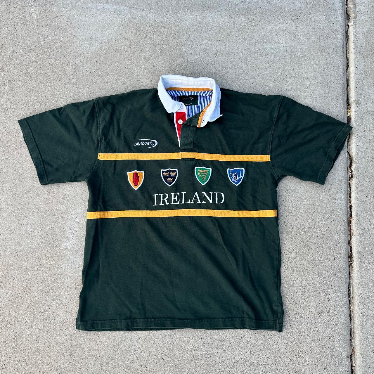 Vintage Ireland Rugby short sleeve shirt! 👕 Size:... - Depop