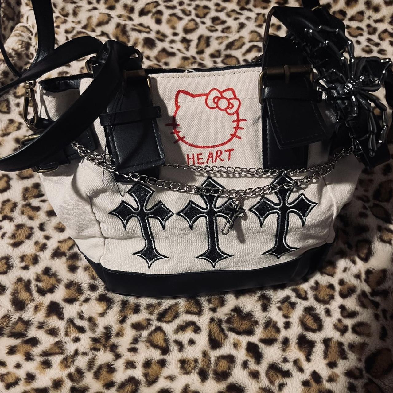 Alternative Hello Kitty Cross Bag/Purse ♱ In... - Depop