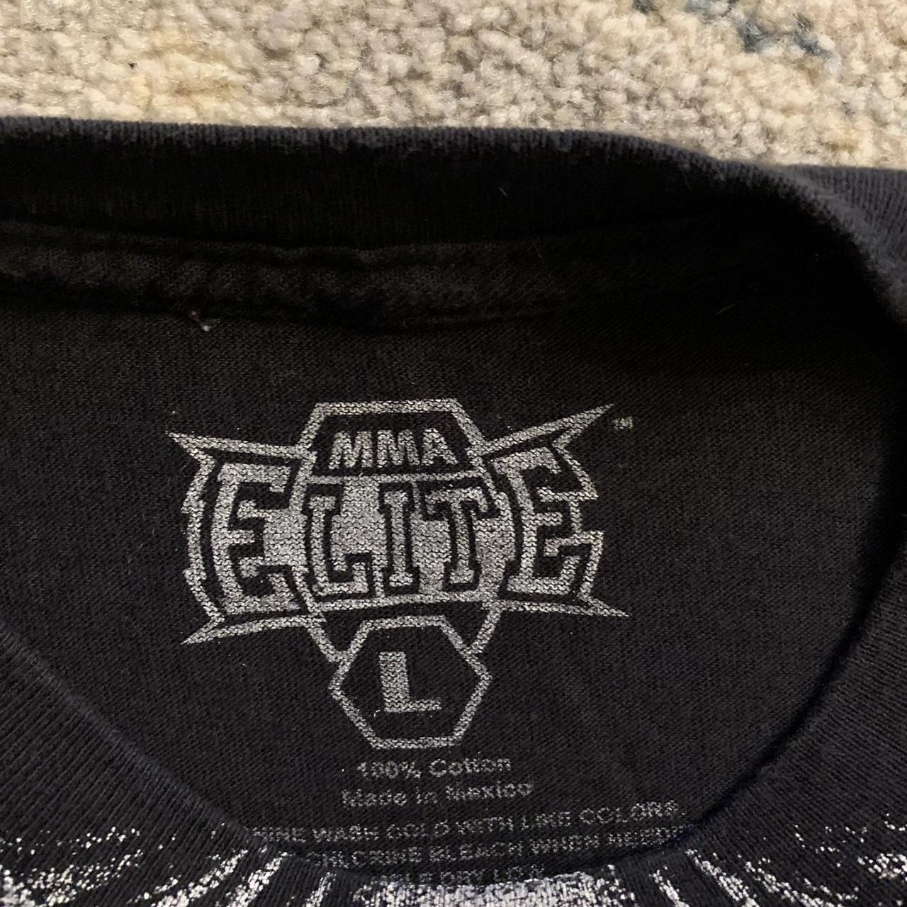 y2k MMA elite tee size L - Depop