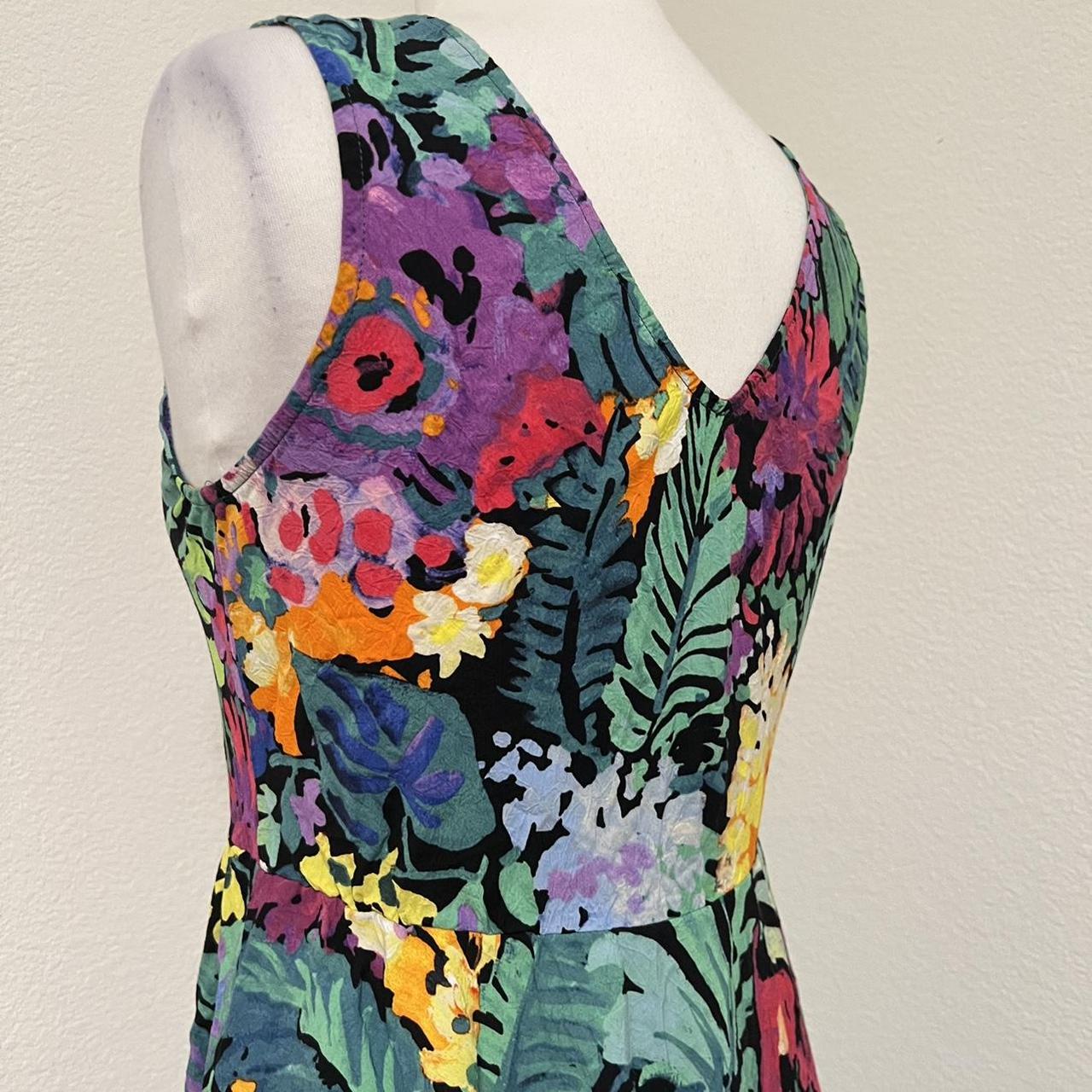 Vintage Jams World Colorful Dress Sz S/M details •... - Depop