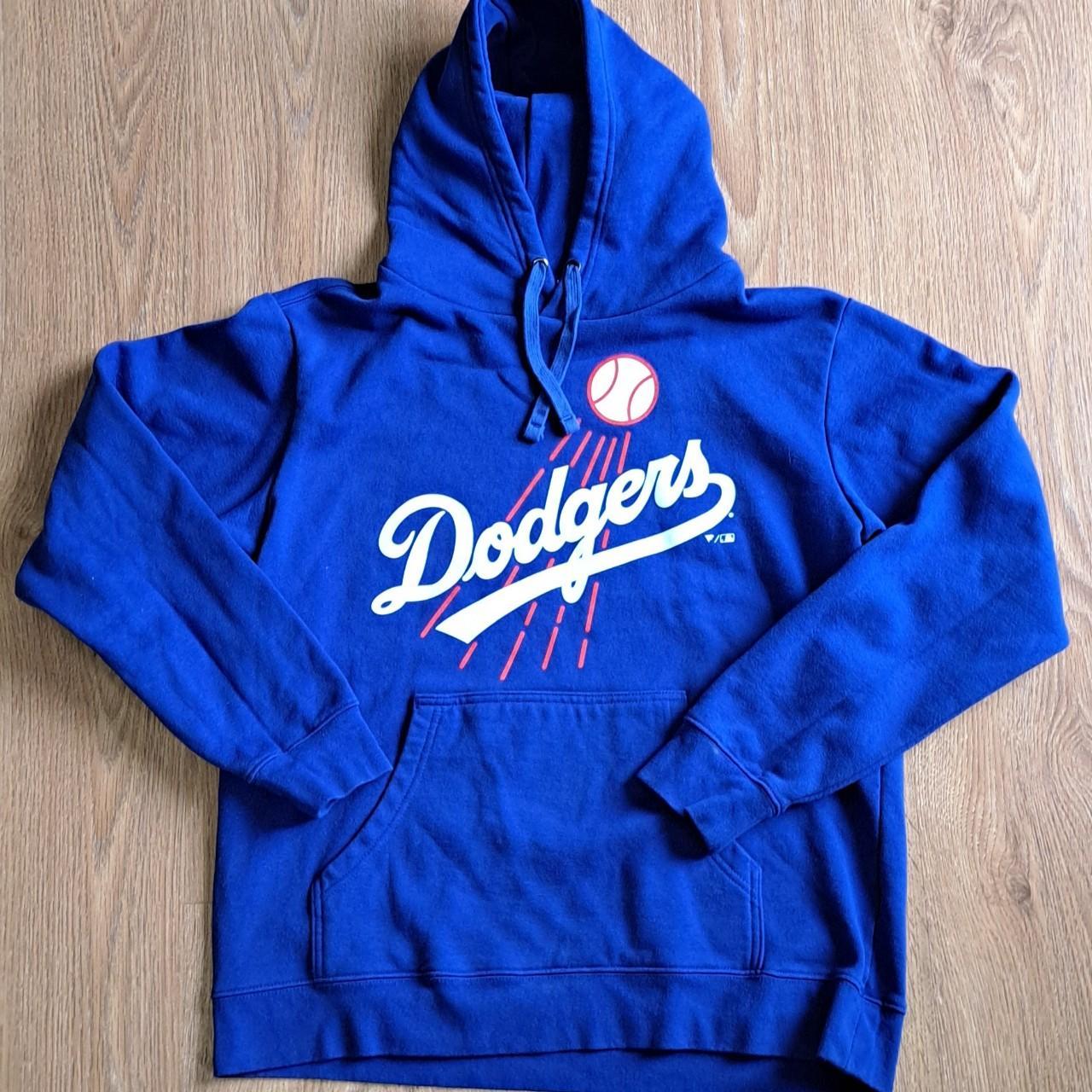 Dodgers hoodie royal blue authentic fanatics like... - Depop