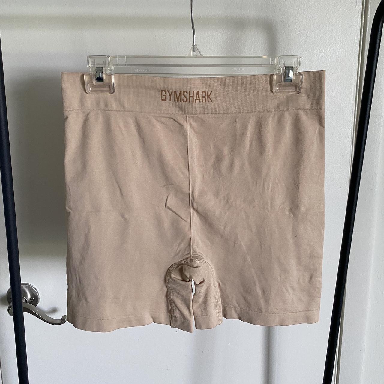 GYMSHARK SEAMLESS BOXERS Color: fawn light brown... - Depop