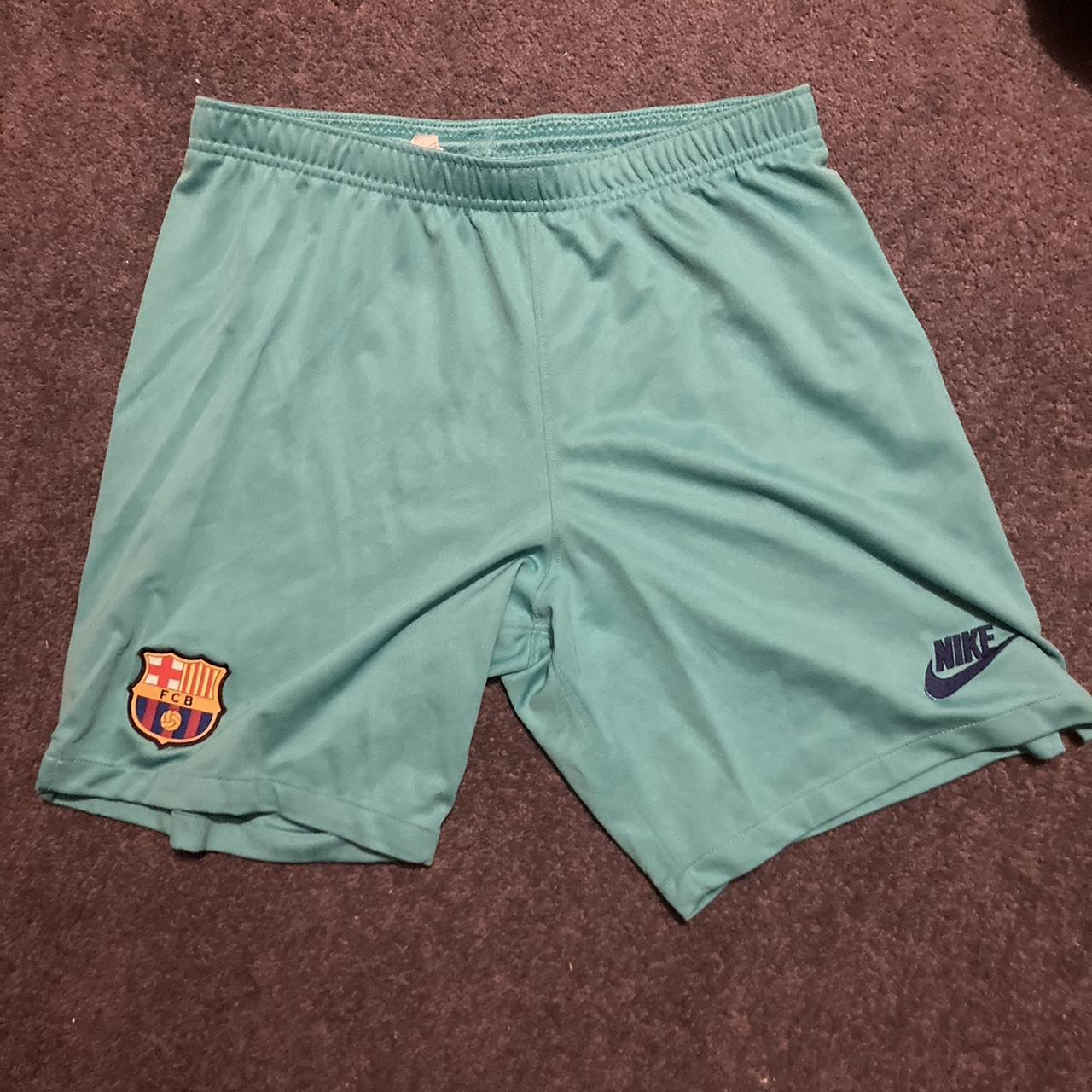 Barcelona mint away shorts 19/20 season Great... - Depop