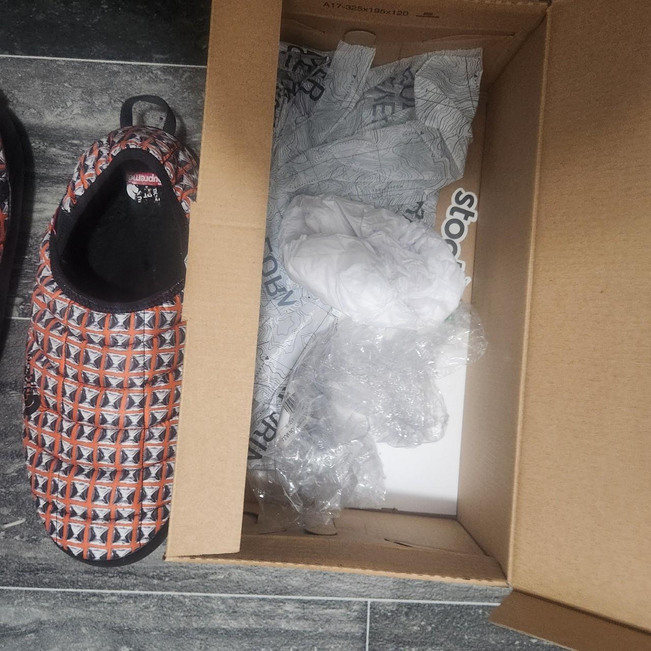 Supreme traction mule red - Depop