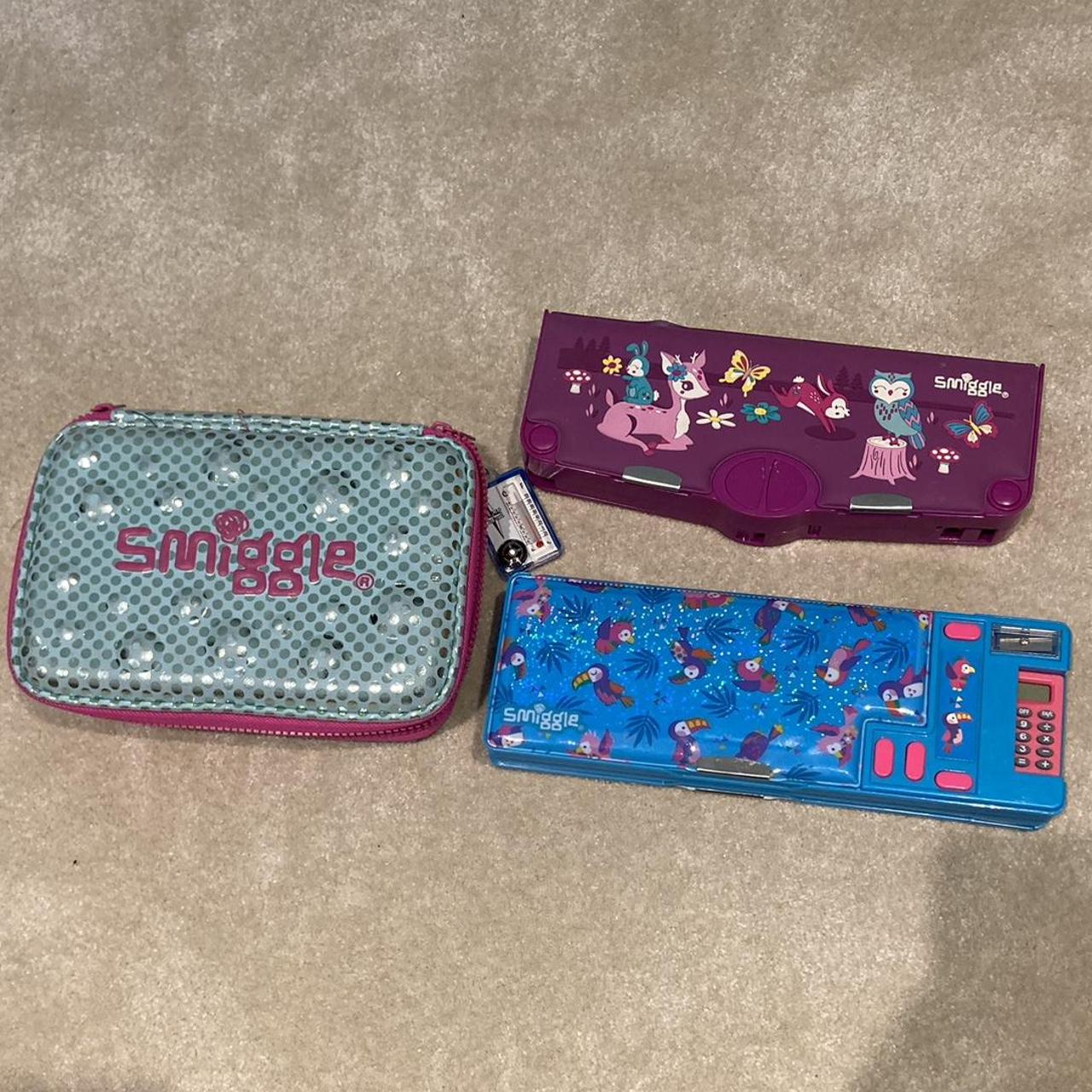 Smiggle Blue and Purple Decor-home-accesories | Depop