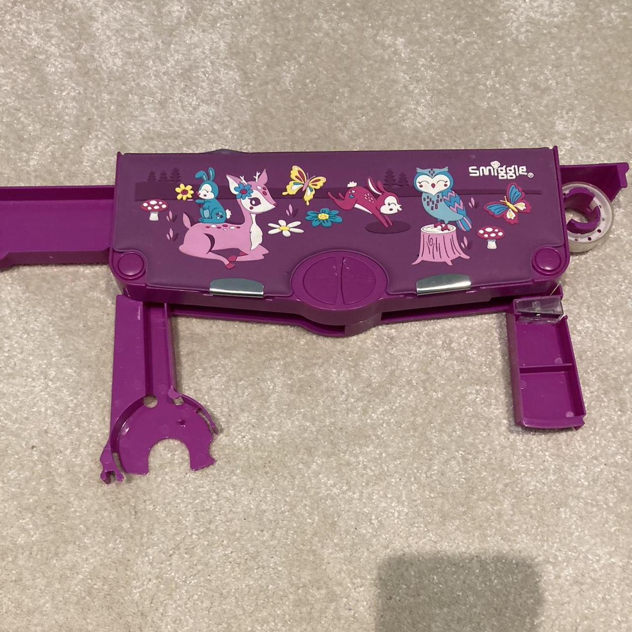 Smiggle Blue and Purple Decor-home-accesories | Depop