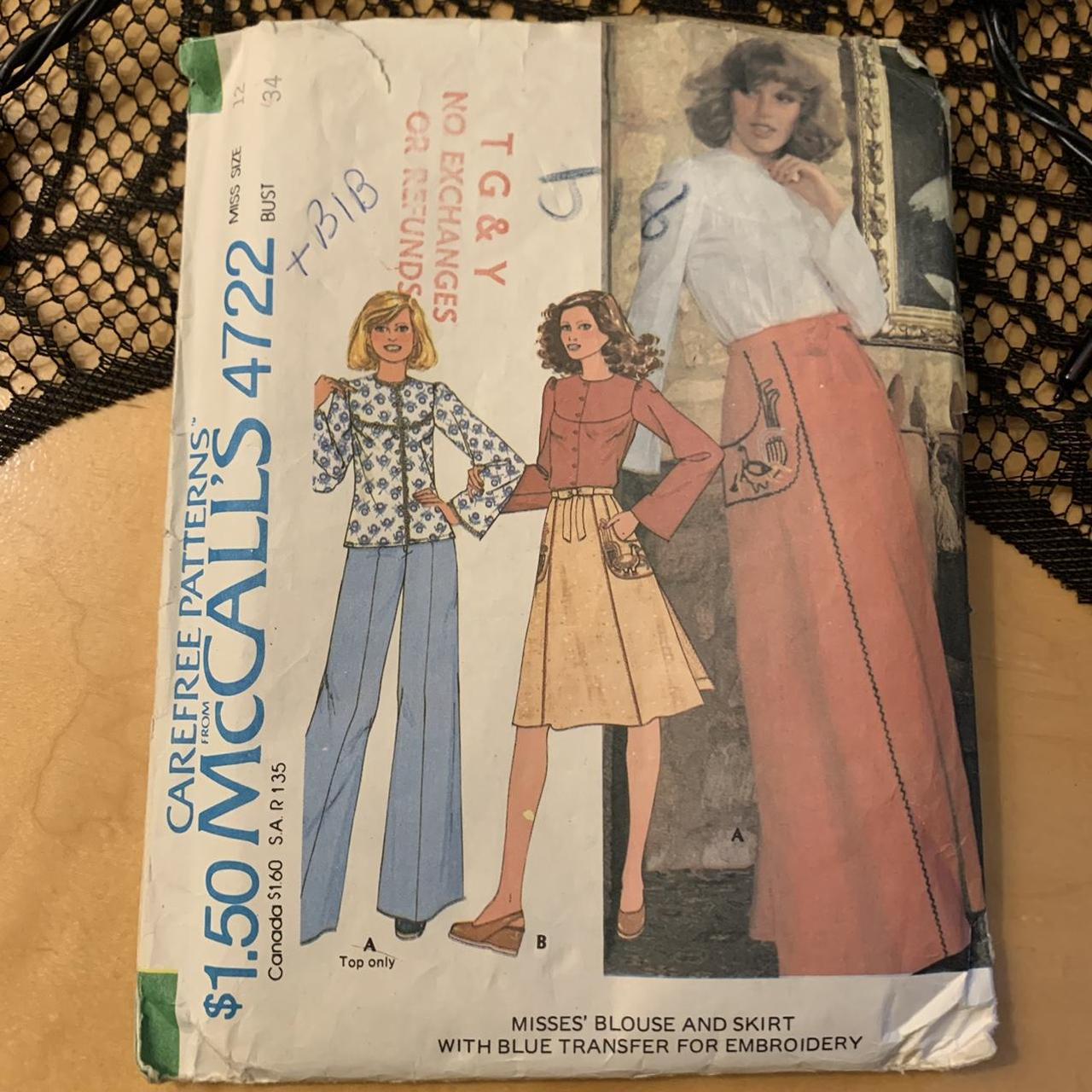 vintage McCall’s sewing patterns good condition... - Depop