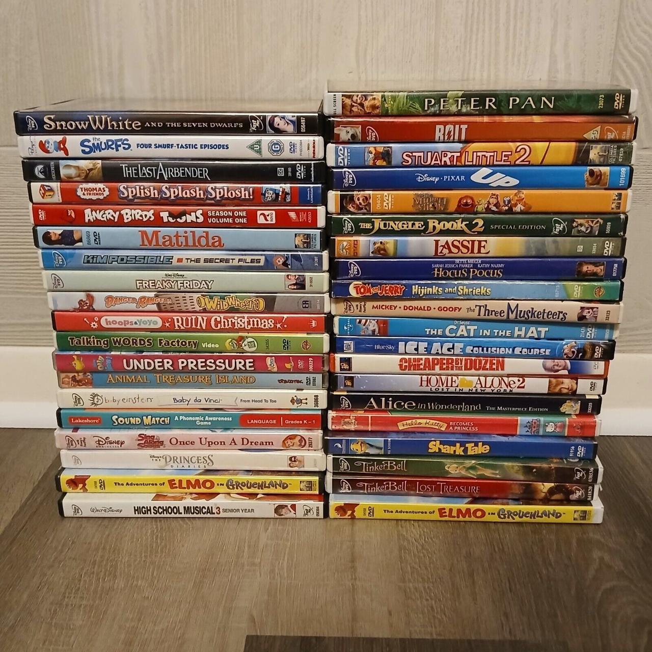 Scuffed and Scratched DVD Lot, 39 Children's Family... | Depop