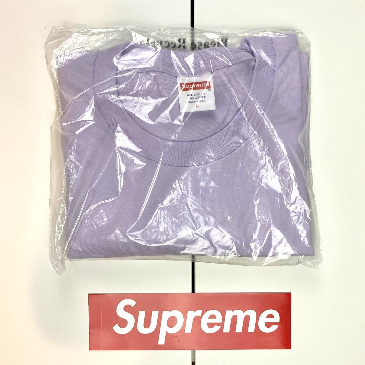 Supreme Blur Tee size Large FW20 Deadstock comes... - Depop
