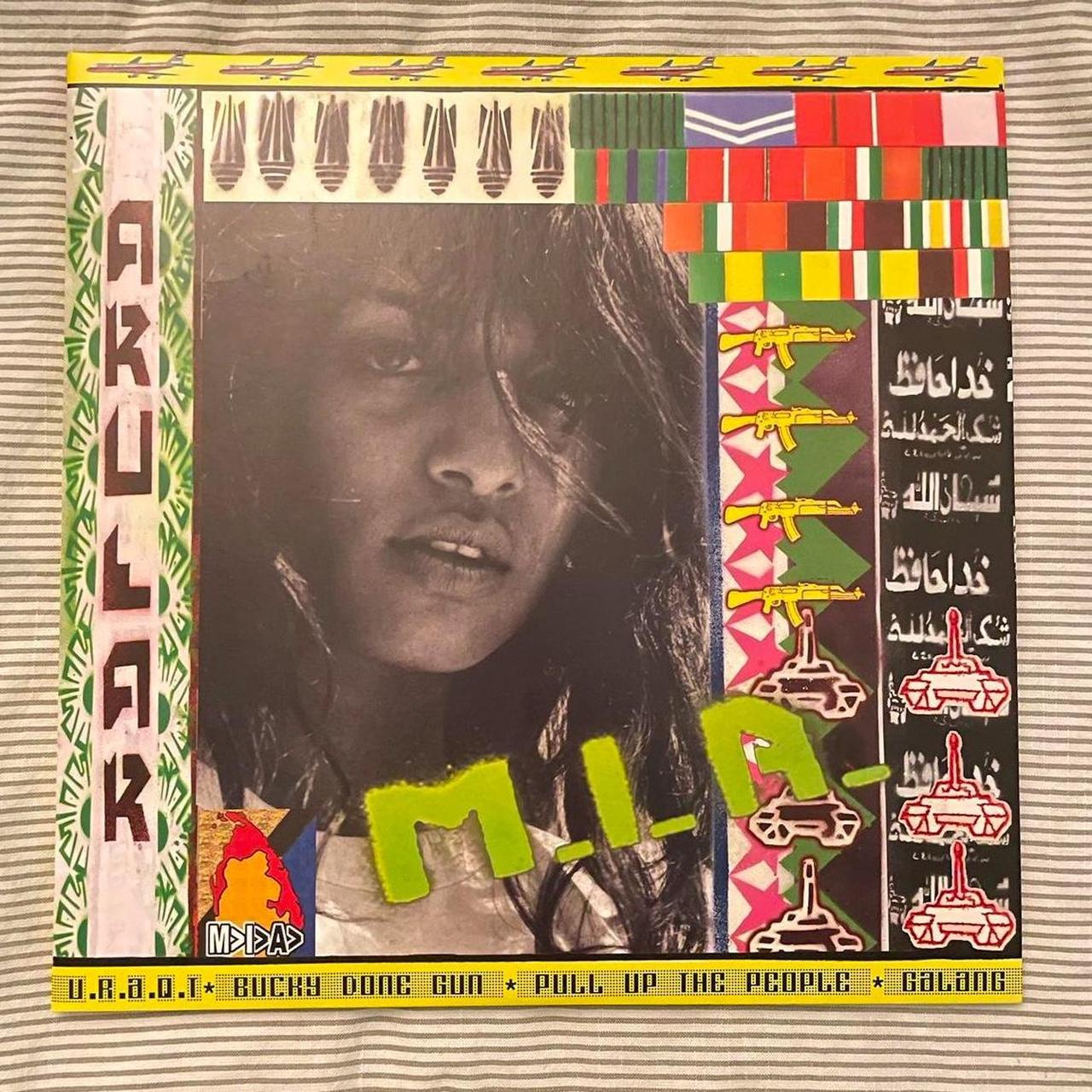 M.I.A. - arular black vinyl this gatefold record... - Depop