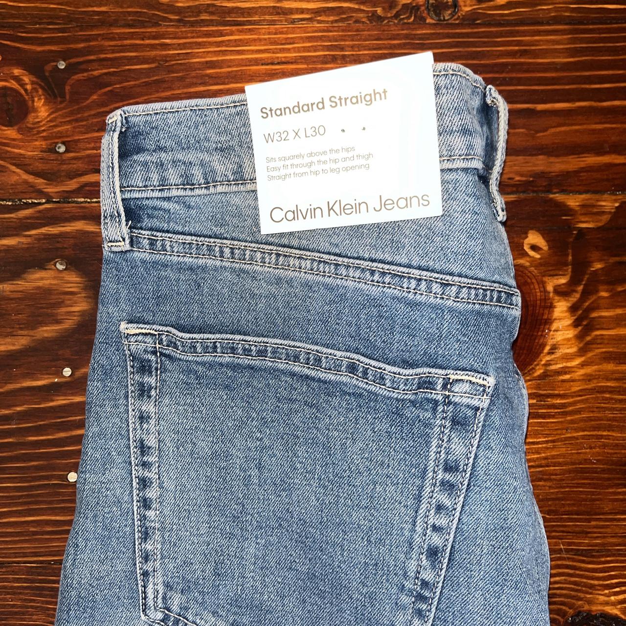 Men’s Calvin Klein standard straight jeans, W32 x... - Depop
