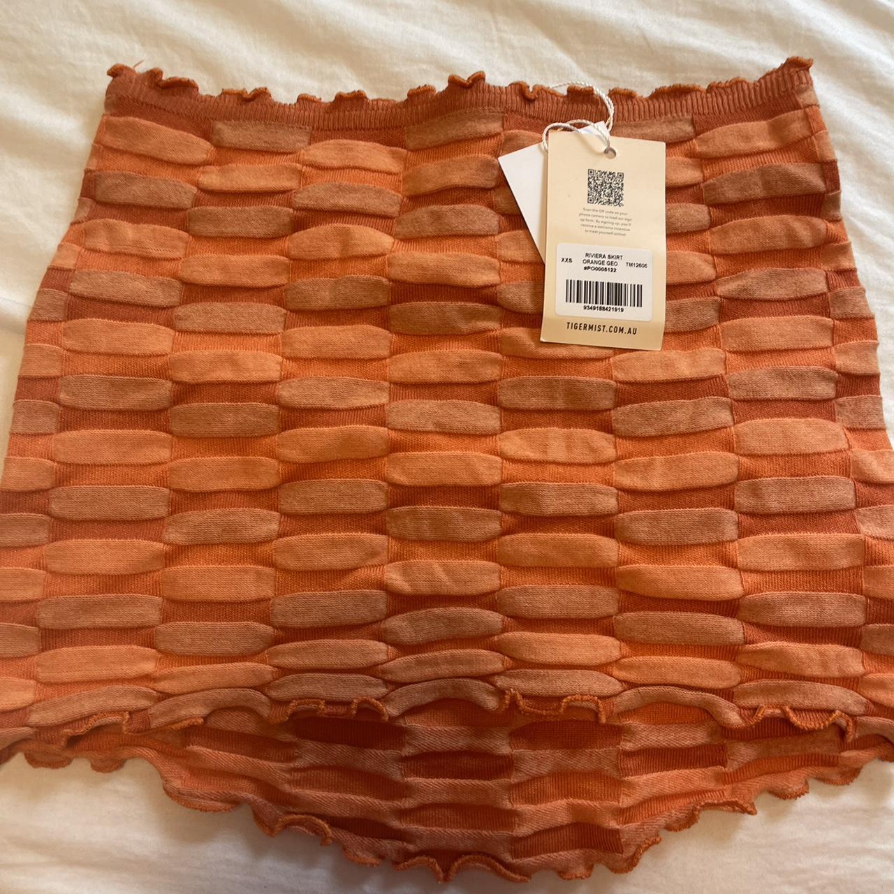 tiger mist tube top and skirt set - perf for game... - Depop