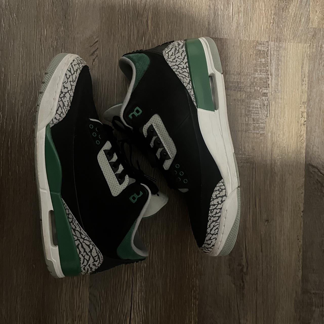 PINE GREEN JORDAN 3s SZ 12 - Depop