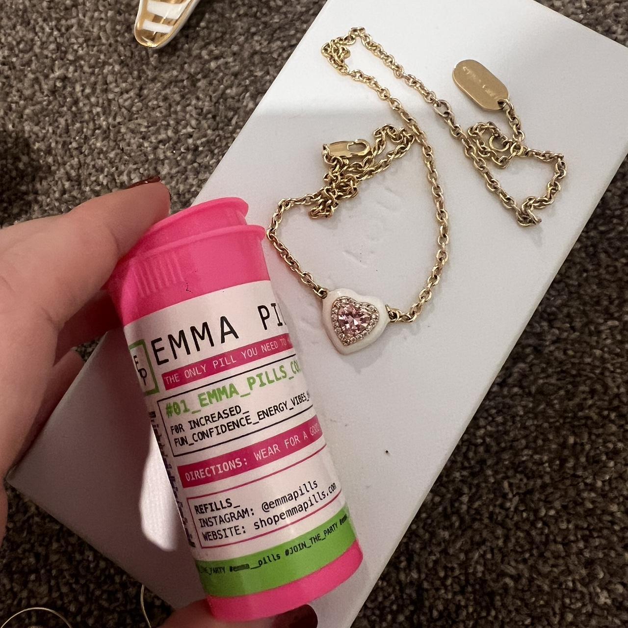 Emma pills necklace. Comes in packaging. Really fun... - Depop