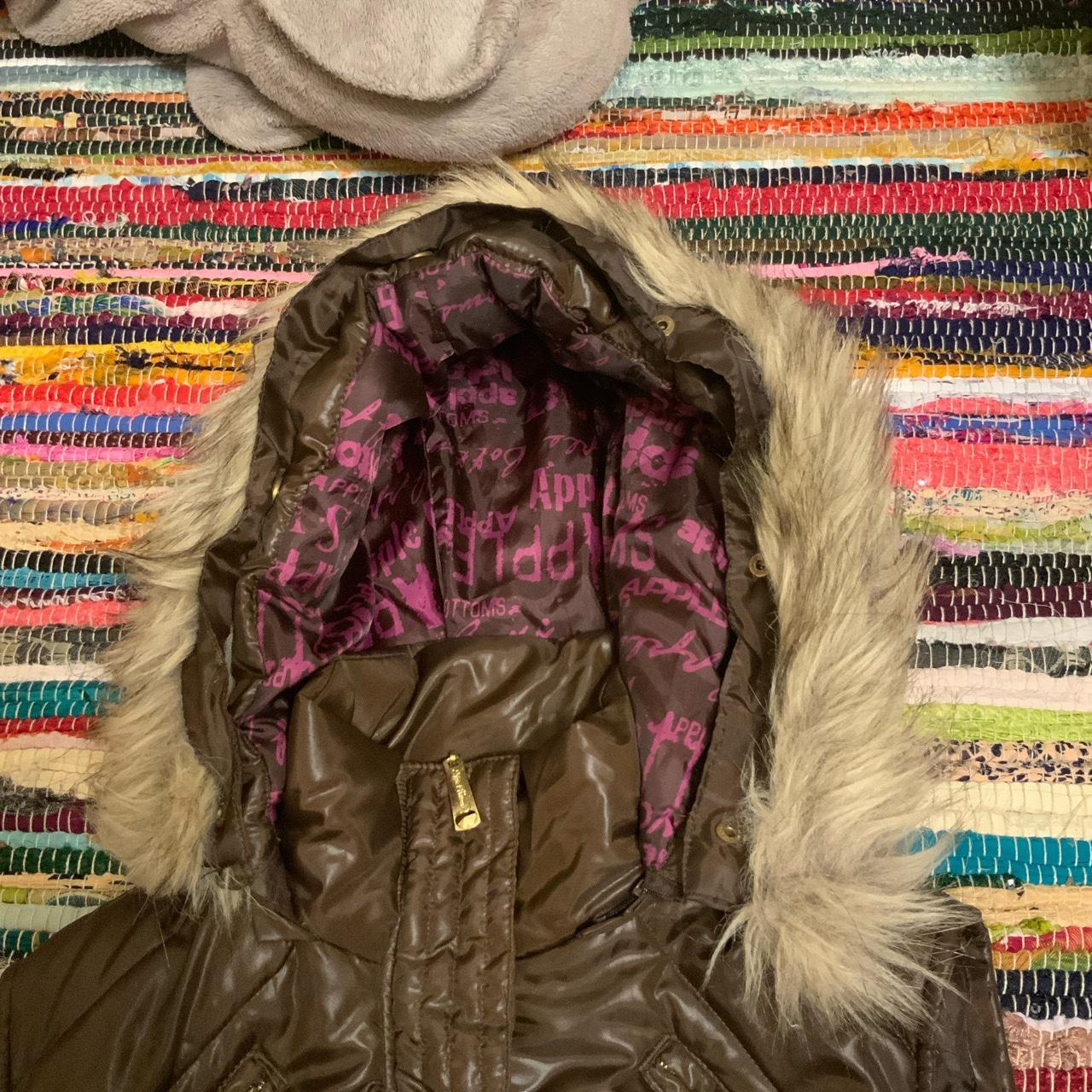 - Apple Bottoms Puffer Vest W/ Fur - Got from a... - Depop