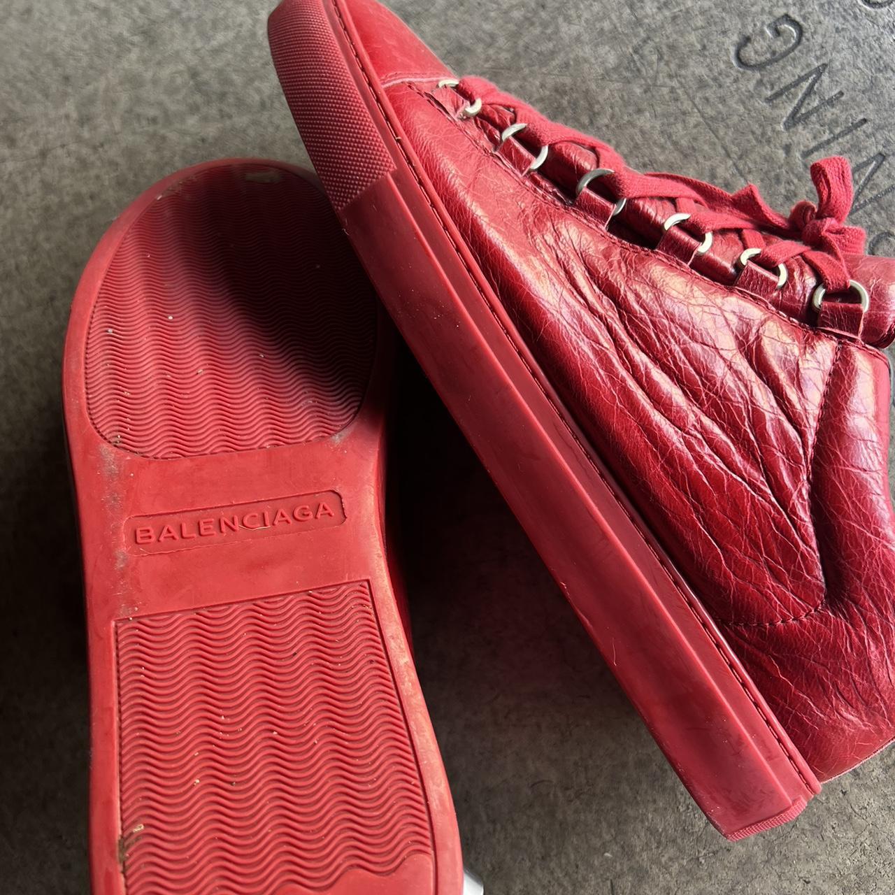 red arena balenciaga size 11 - Depop