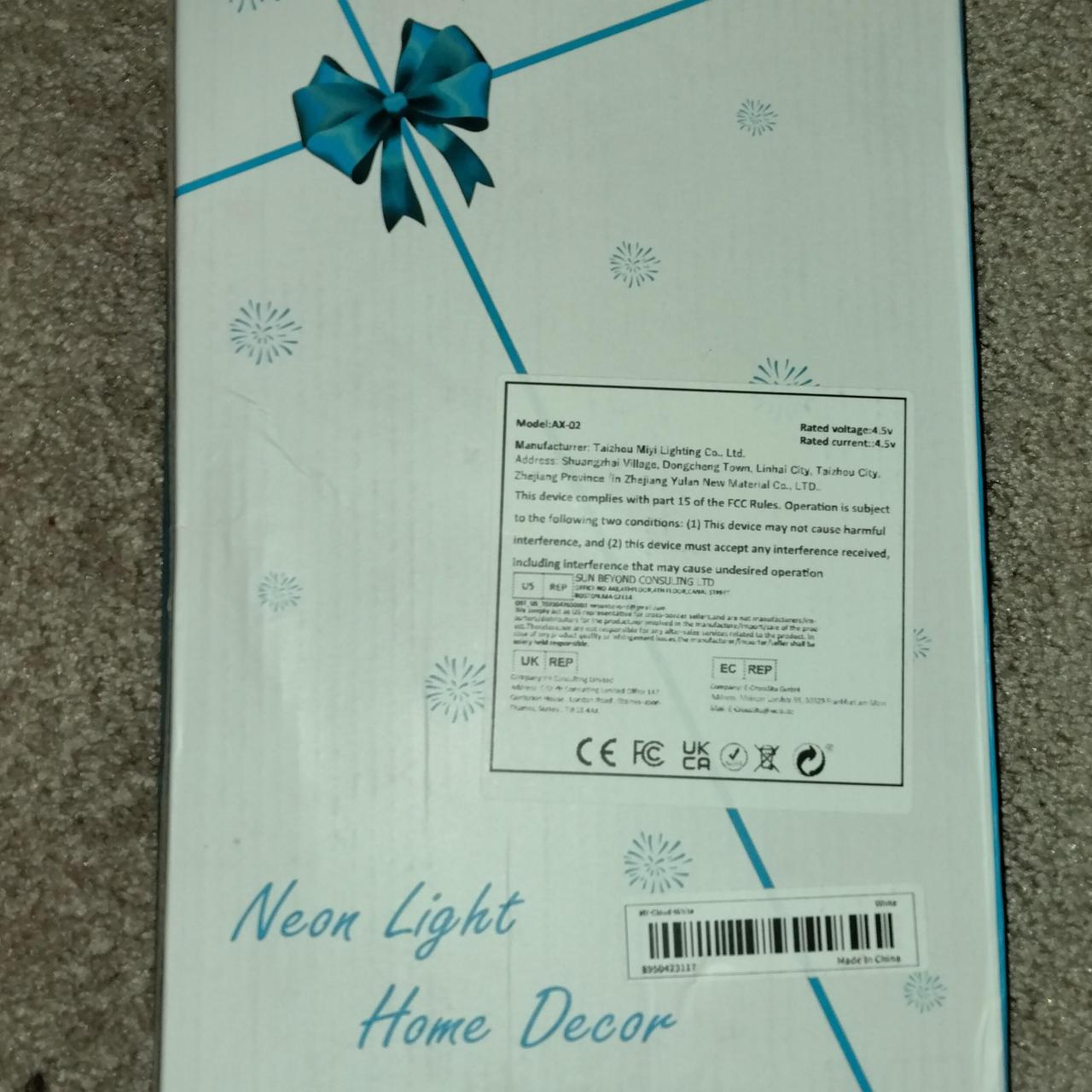 Brand new led cloud sign from temu I got it for my... - Depop