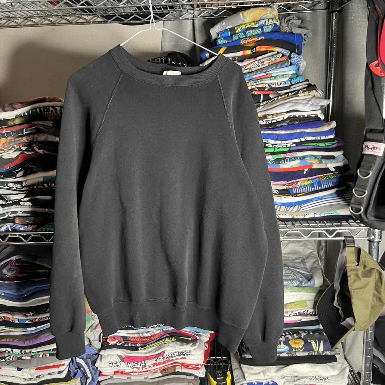 Vintage 90s Black Lee Sturdy Sweats Crewneck ... - Depop