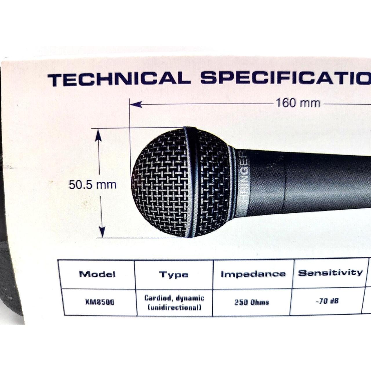 Behringer ULTRAVOICE XM8500 Dynamic Vocal... - Depop