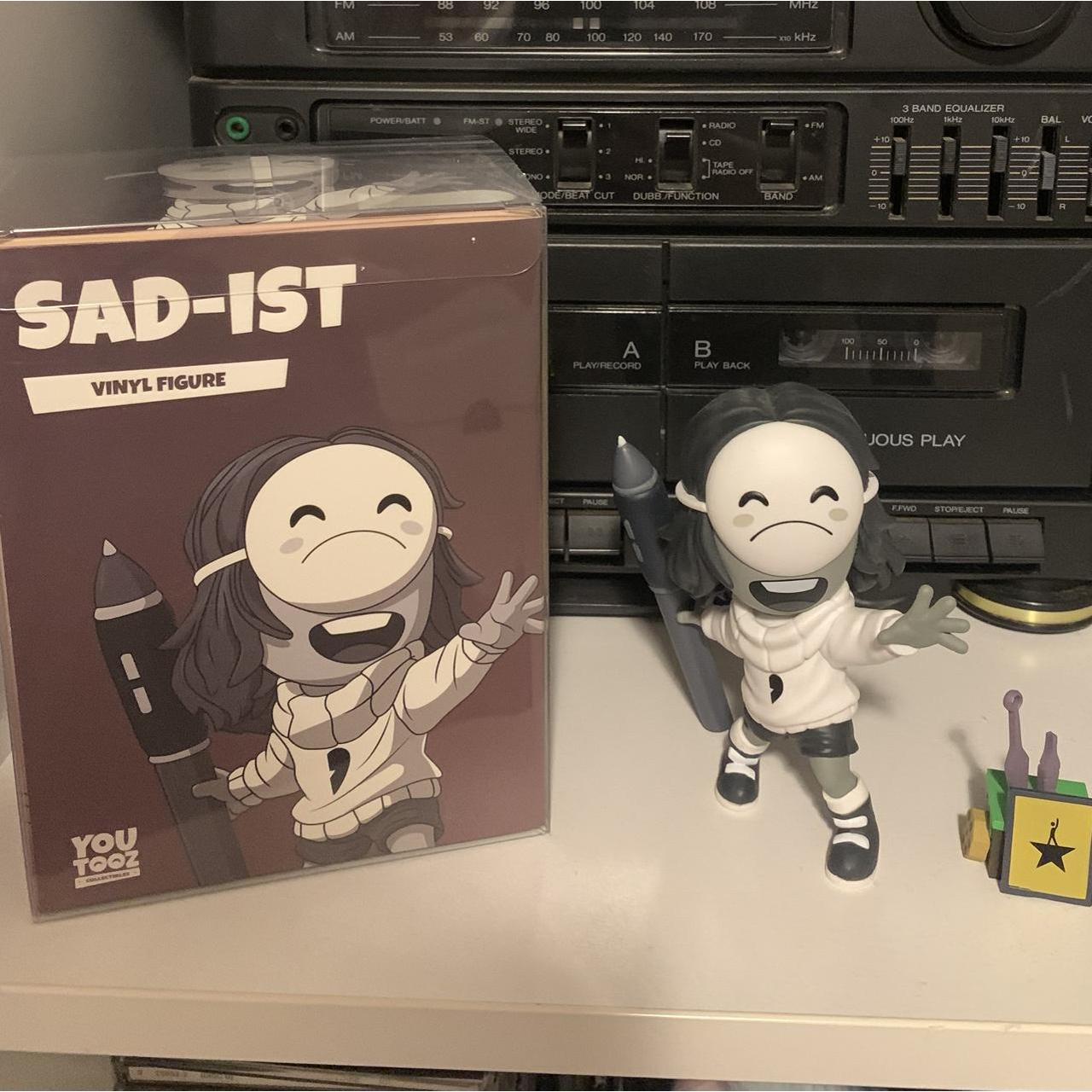 SAD-IST animator Youtooz figure. Comes with box +... - Depop