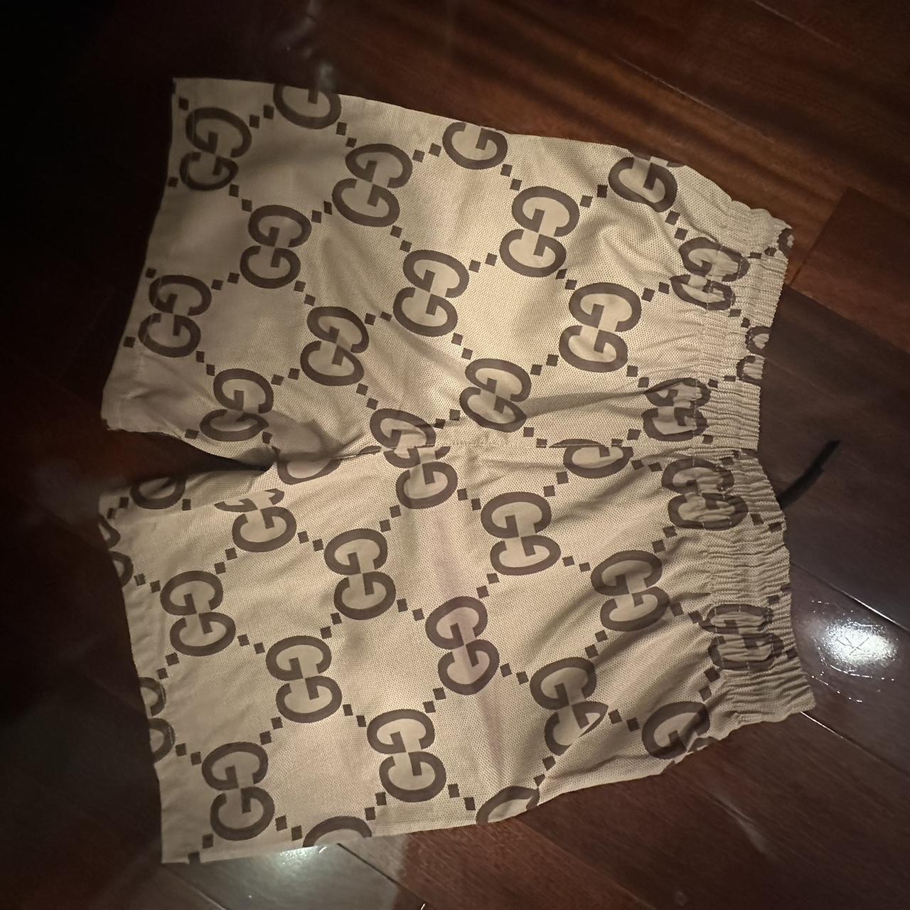 Gucci board shorts i cut the lining out of the... | Depop