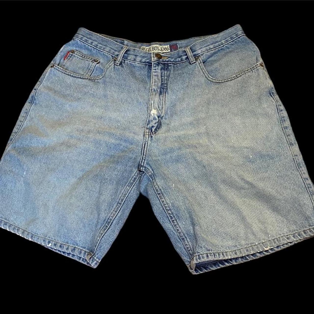 Bugle Boy Men's Blue Shorts | Depop