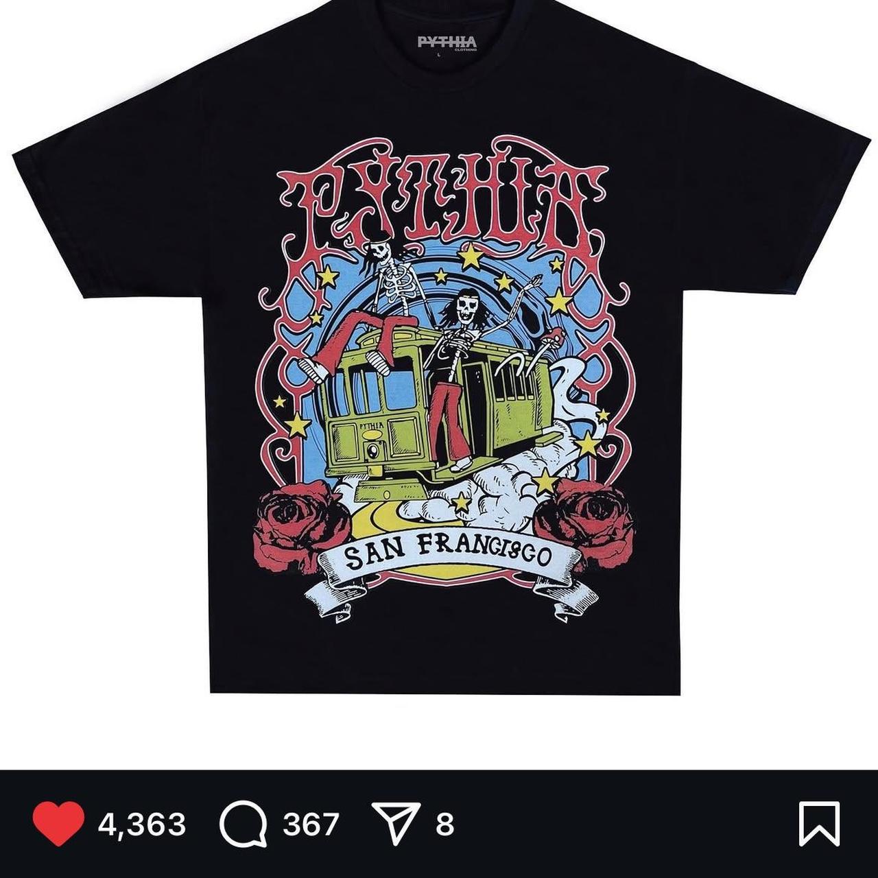 band new pythia tee from an old collection. can even... | Depop