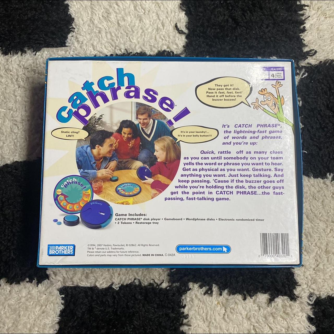 Original 1994 Catch Phrase Board Game by Parker... - Depop