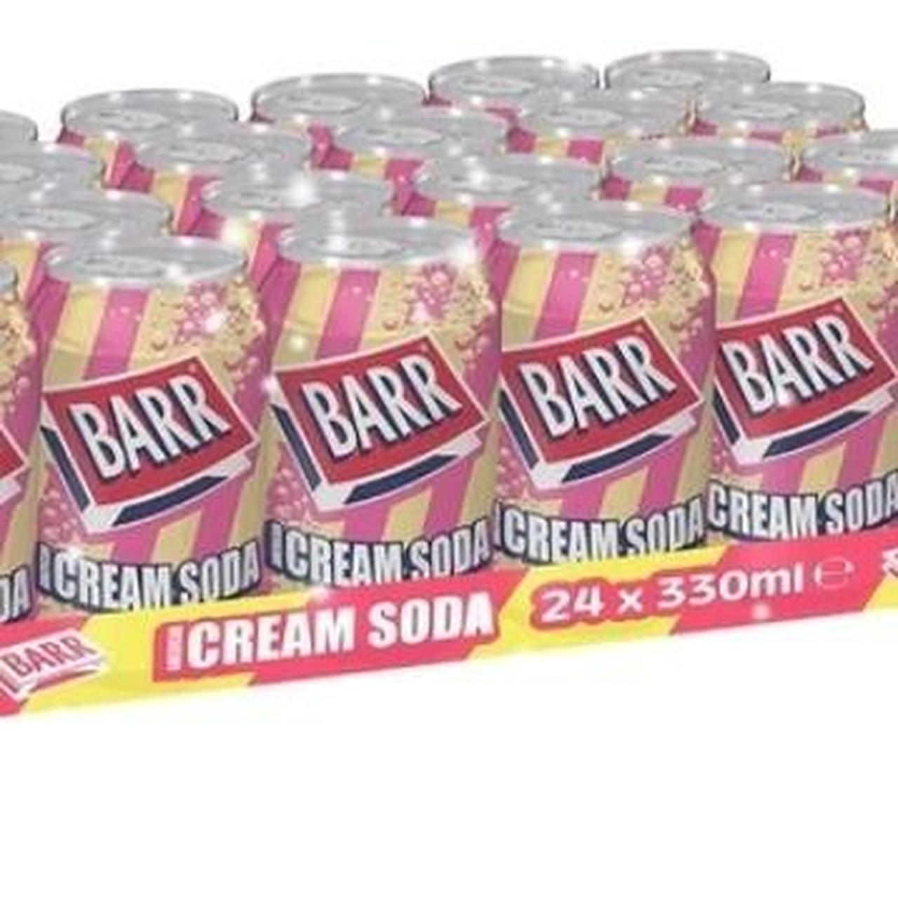 BARR American Cream Soda | 24 x 330ml Cans | A Fizzy... - Depop
