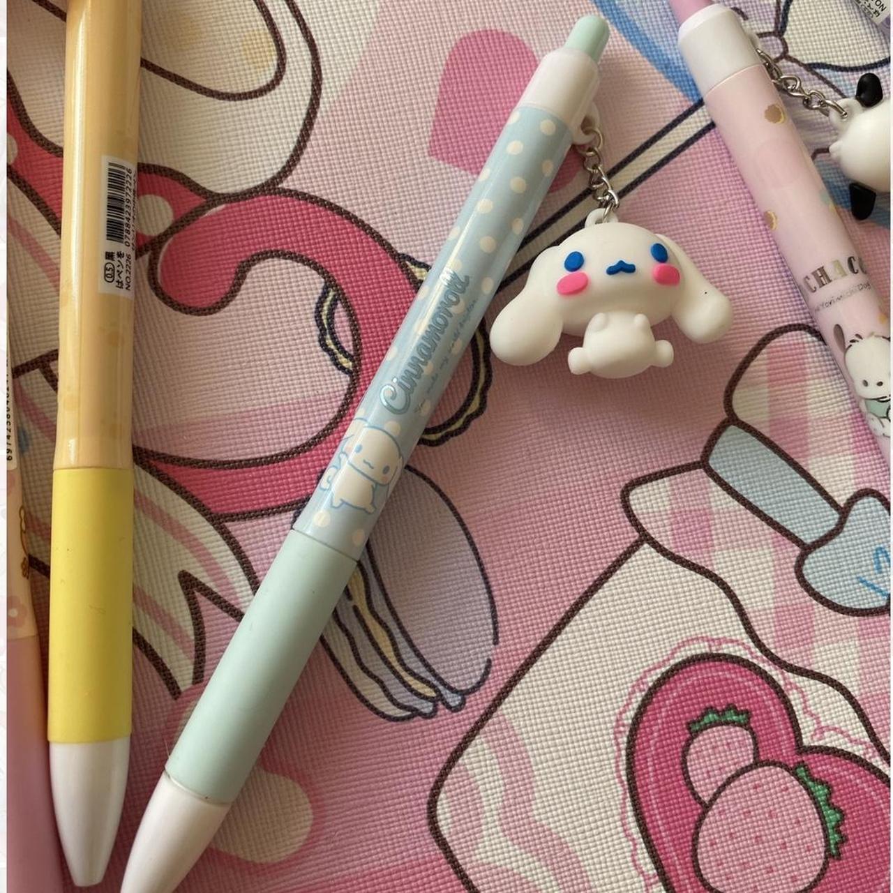Cinnamoroll dangle pen 🤍 #sanrio #cinnamoroll #cute... - Depop