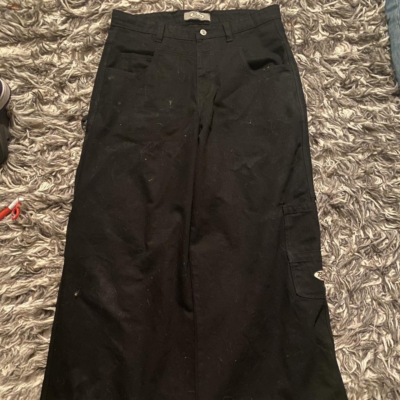 JNCO Men's Black Jeans | Depop