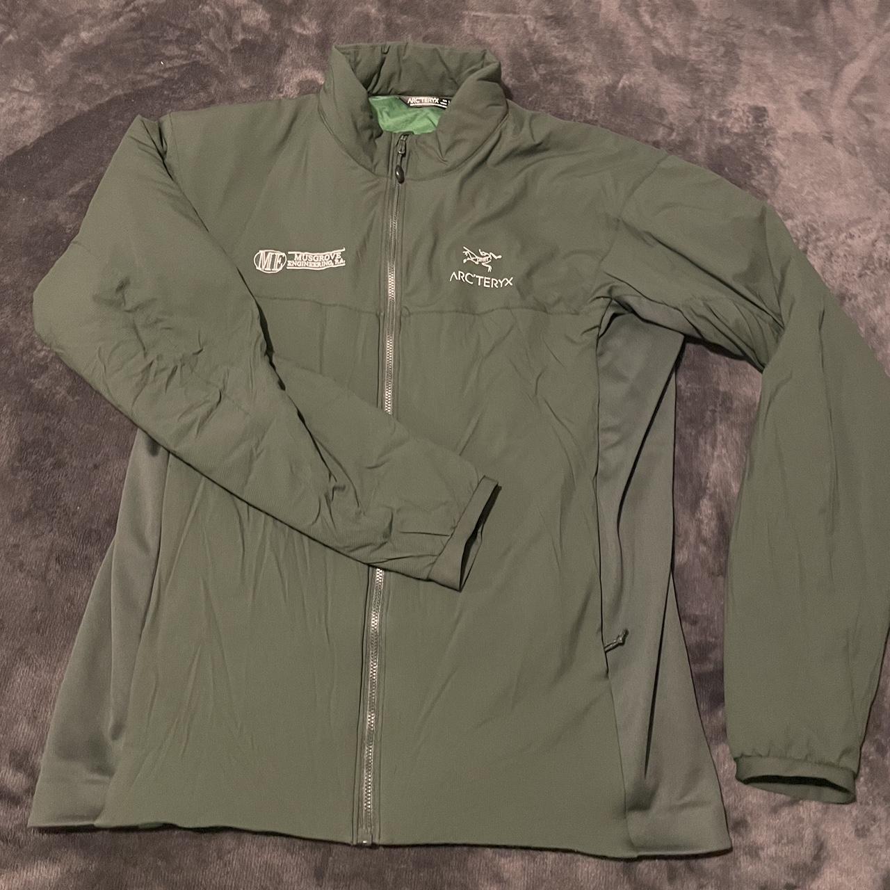 Green Arc’teryx insulated Atom LT Jacket with... - Depop